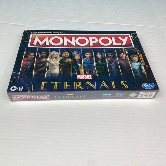 Hasbro | Toys | Monopoly Marvel Eternals Board Game With Collectible ...